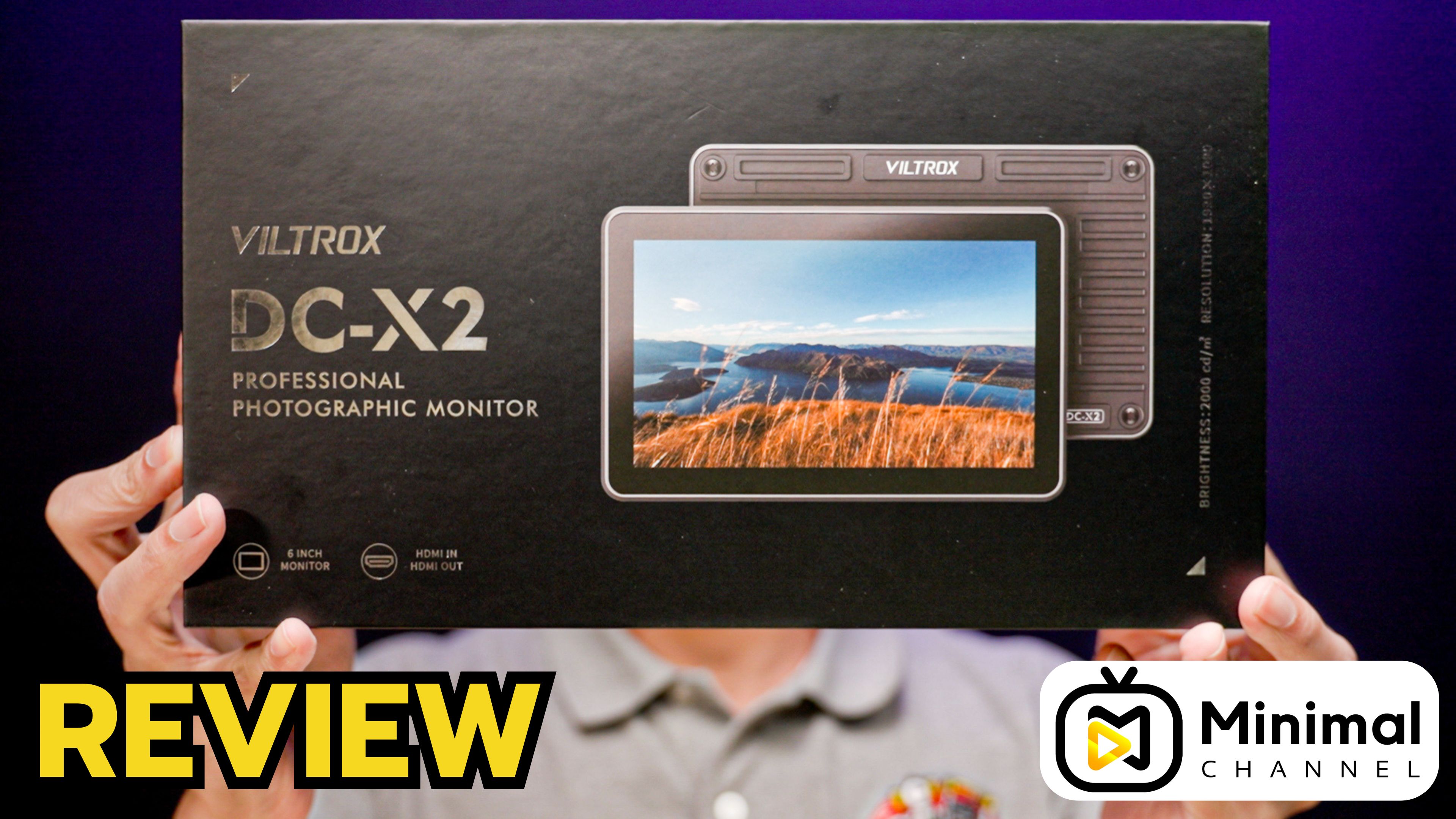 รีวิว Viltrox DC-X2 Touchscreen 6 Inch FHD Camera Monitor ใส่ Luts ได้ จอดีๆราคาน่าคบ